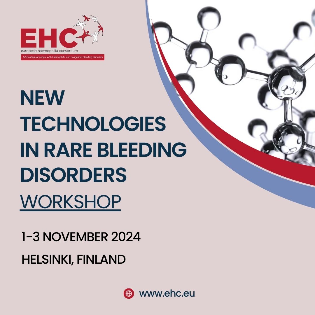 EHC Workshop on New Technologies in Rare Bleeding Disorders 2024 ...